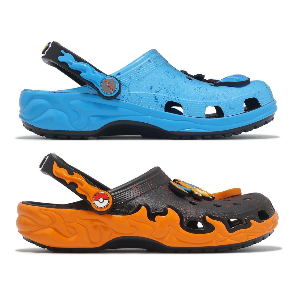 Crocs Pokemon Versus Clog Charizard vs Blastoise Men Unisex Sandal ...