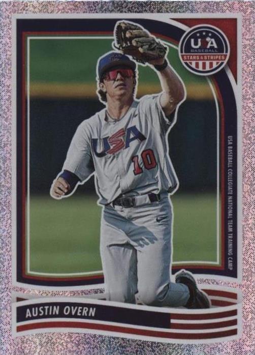 2024 Panini Stars and Stripes - Austin Overn #173 Opening Day (RC) for ...