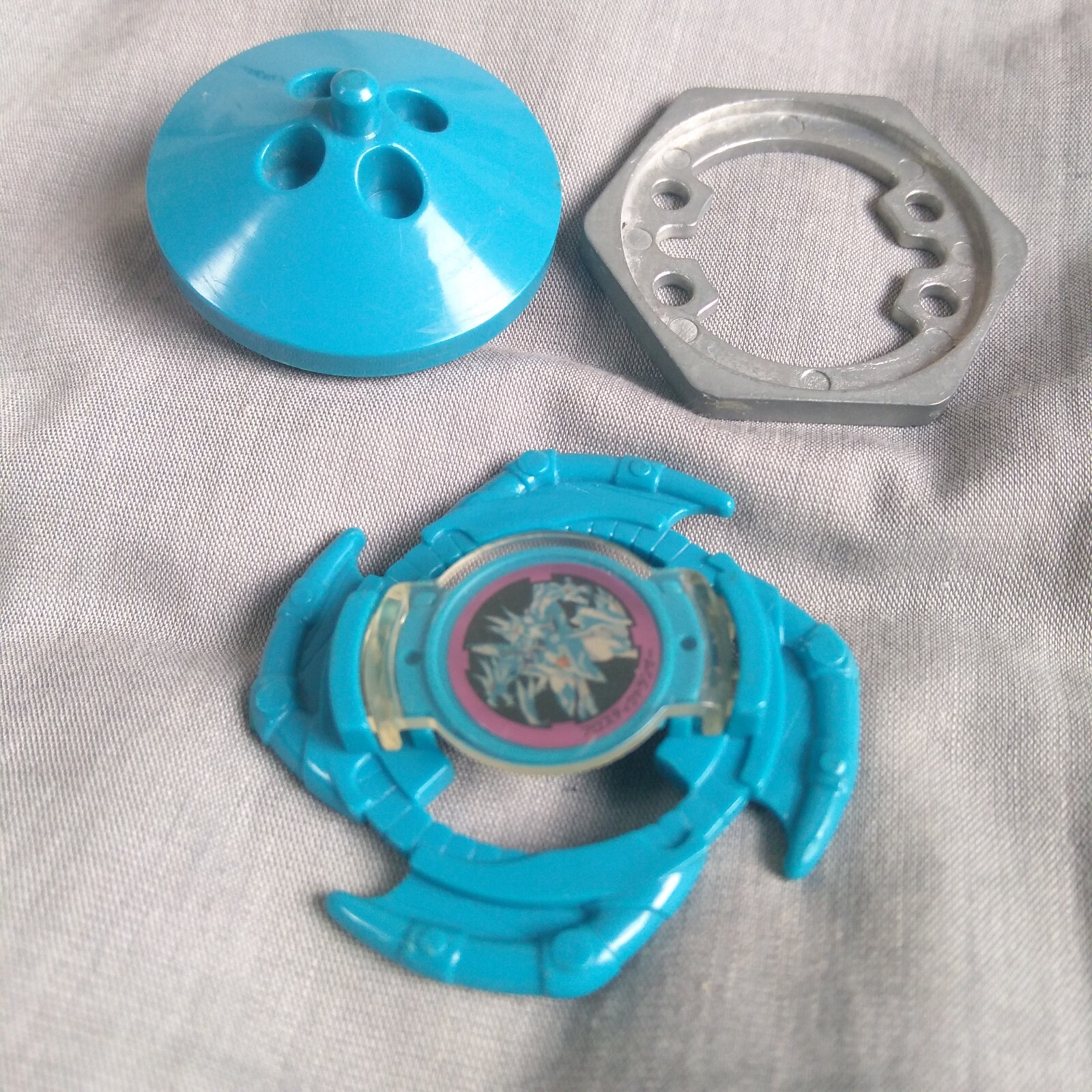03 Frostic Dranzer Light Blue - Beyblade Takara Kai Hiwatari 14 Bey ...