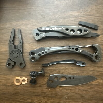 New parts BLACK Leatherman SKELETOOL CX: One (1) part for Repair or Mod ...