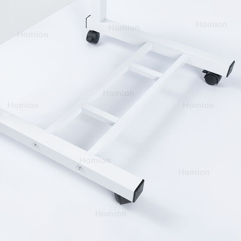 Adjustable Portable Computer Laptop Table Desk Stand Bed Tray Wheels ...