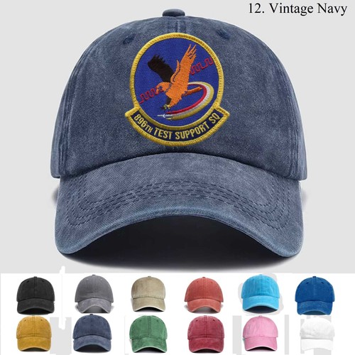 Customized Embroidered Hat Usaf 896th Test Support Squadron, Trucker ...