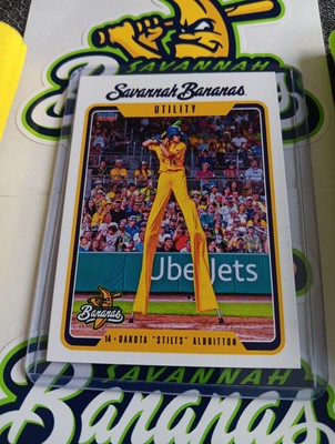 Dakota Albritton "Stilts"Savannah Bananas Baseball Card 2025 Choice ...