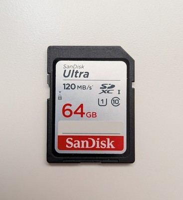 SanDisk Ultra 64GB SDXC UHS-1 Card | eBay