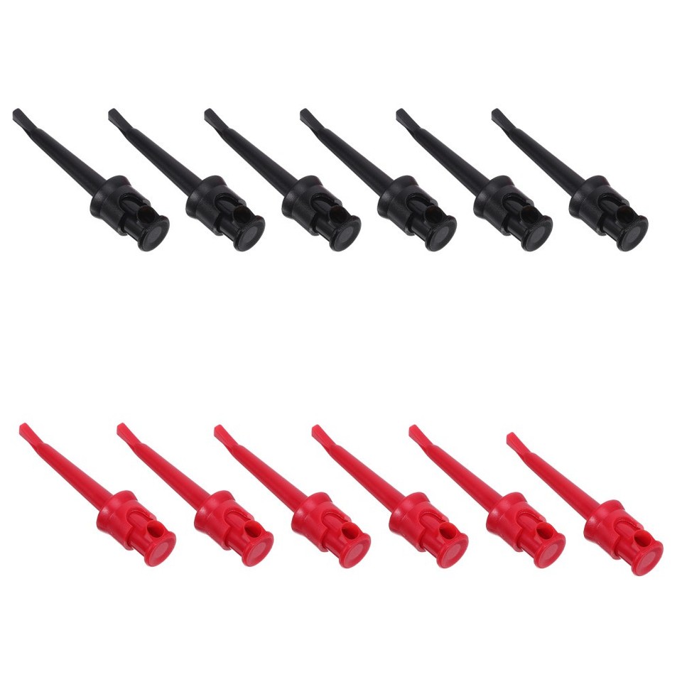20pcs Multimeter Test Hooks Clips - Flexible Grabber Test Lead Hooks ...