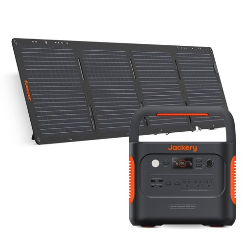 Jackery - Explorer 1000 Plus Portable Power Station with Solar Panel ...