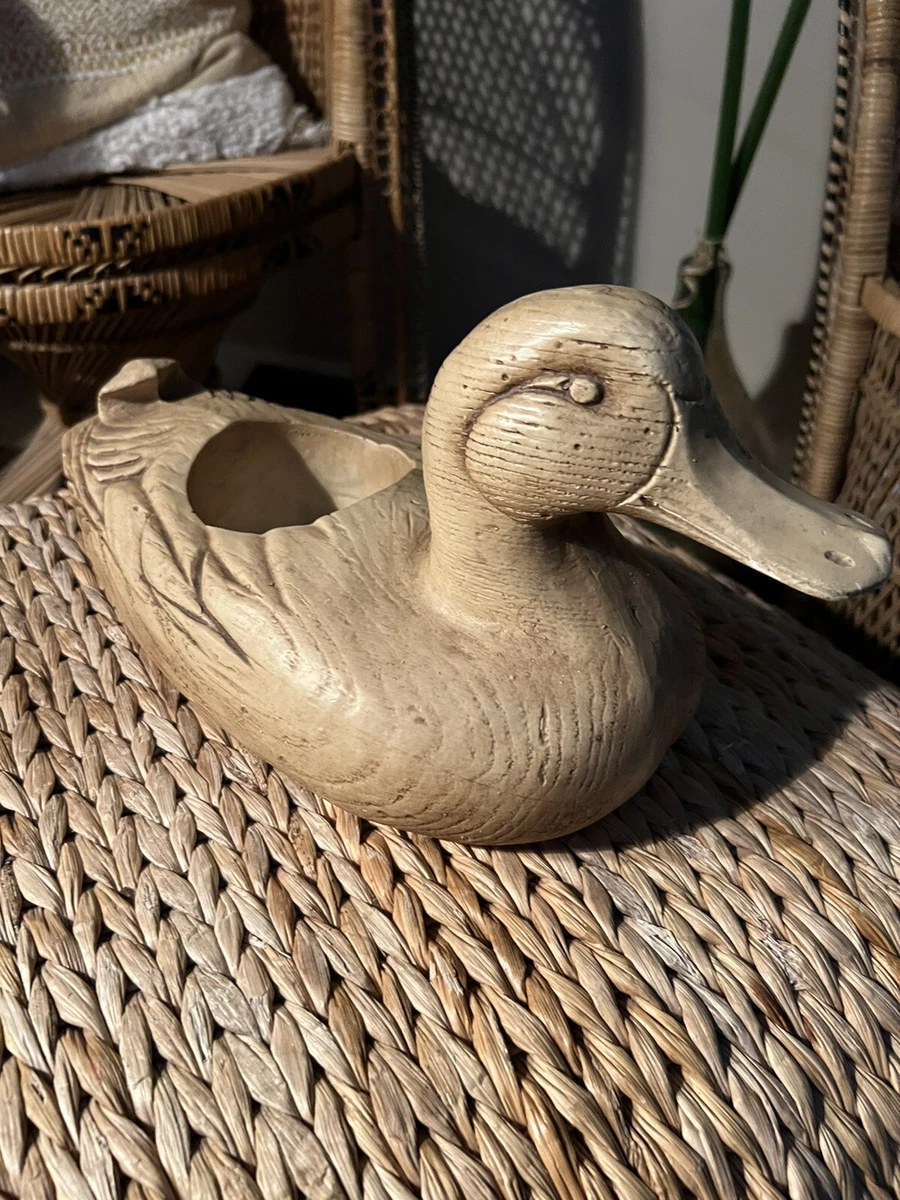 Mallard Duck Wooden Planters