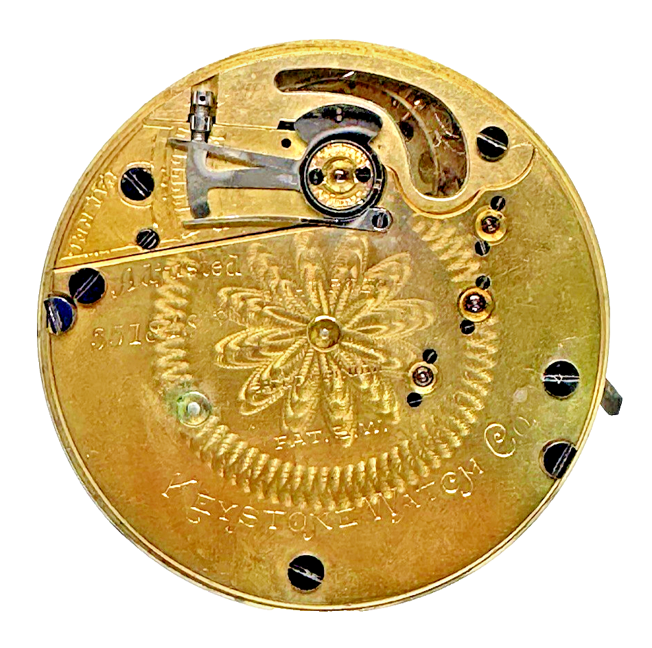 ANTIQUE 18s KEYSTONE DUST PROOF PW - SILVEROID PHILADELPHIA CASE #855 ...