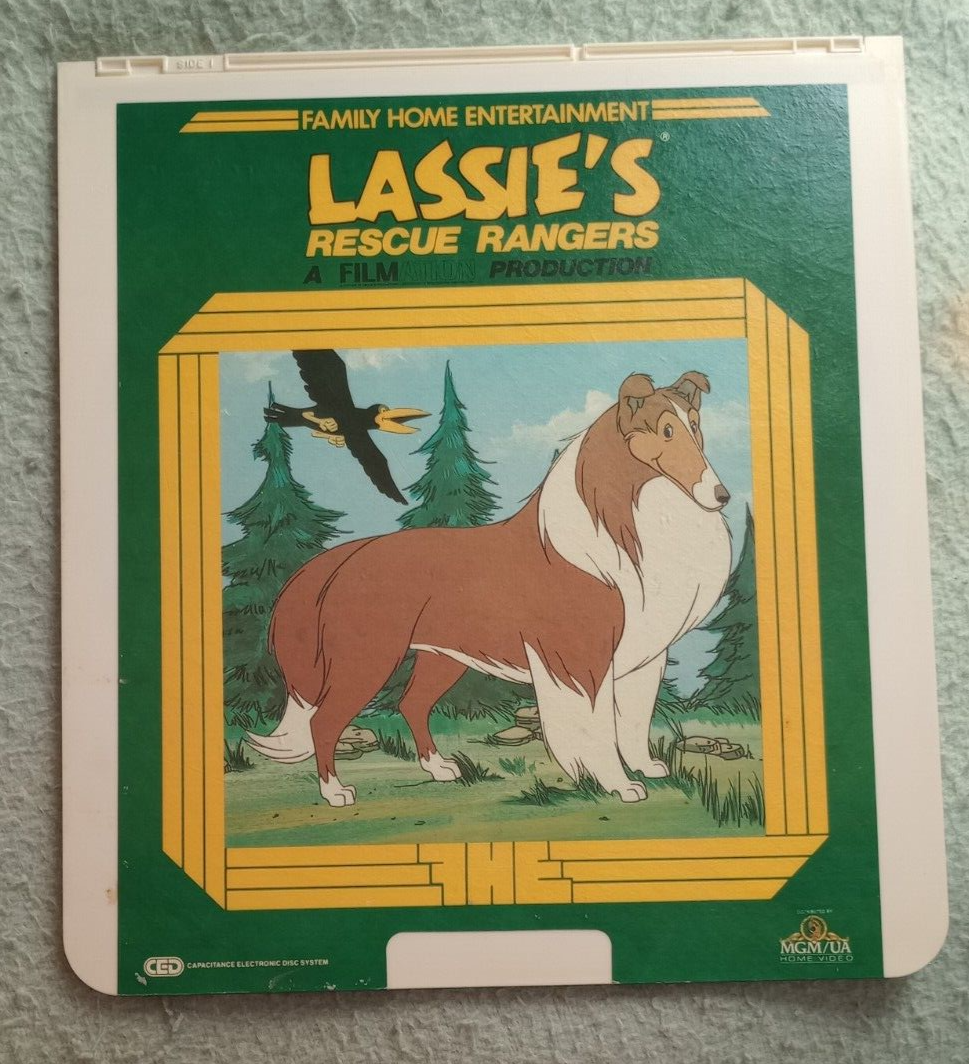 Filmation “Lassie’s Rescue Rangers” CED VIDEODISC | eBay