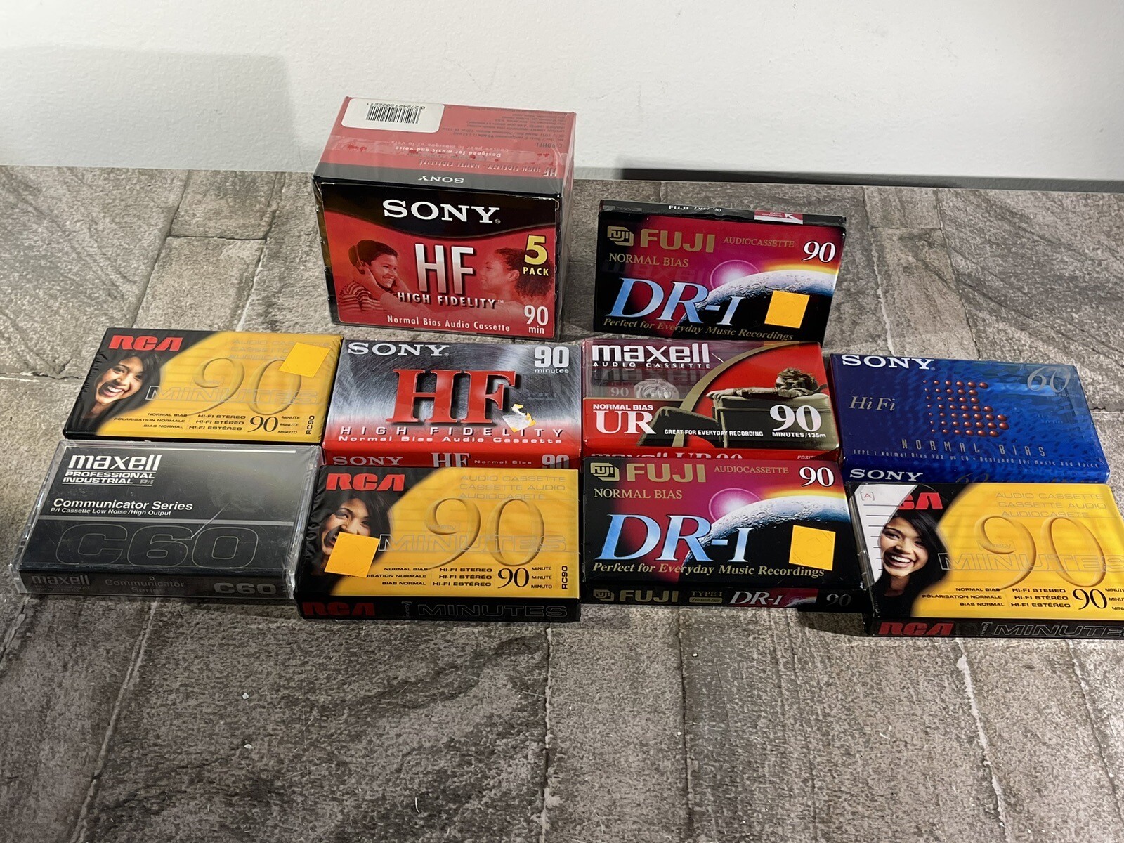 Lot of 14 Sony And RCA D90 MIN Audio Cassette Blank Tapes 20356201005| eBay