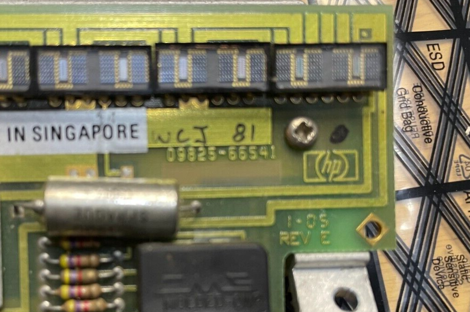 HEWLETT PACKARD HP 9825 COMPUTER DISPLAY ASSY 09825-66541 | eBay