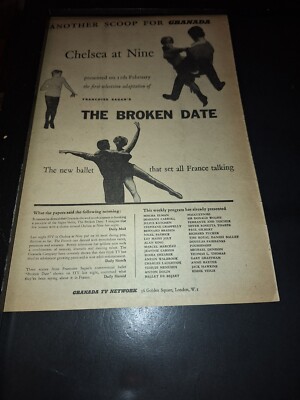 Chelsea At Nine Rare Original TV Show Promo Poster Ad Framed! #2 | eBay