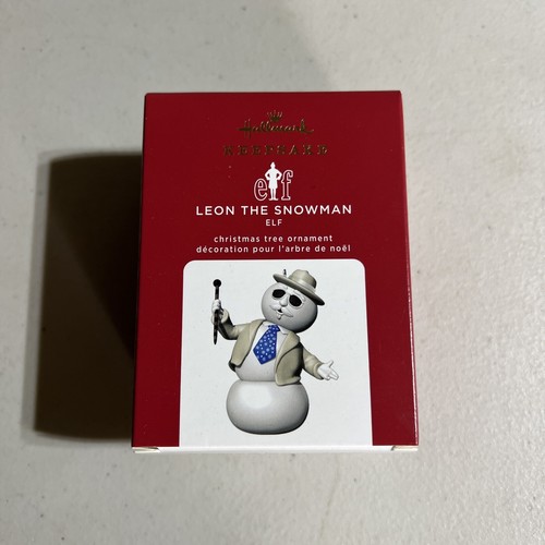 Leon the Snowman 2020 Hallmark Keepsake Limited Edition ELF Movie | eBay