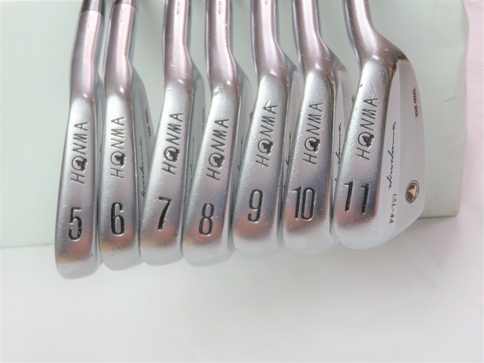 HONMA PP-727 TOUR MODEL 7PC Dynamic Gold R-FLEX IRONS SET GOLF CLUBS ...