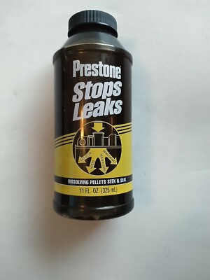 NOS Prestone Stops Leaks Pellets Corrosion Inhibitor 11 oz. Multiple ...