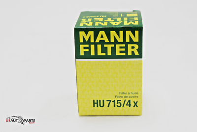 HU7154X(1) MANN Oil Filter -BMW 318i, 318is, 318ti,-OEM 11421716192 / ...
