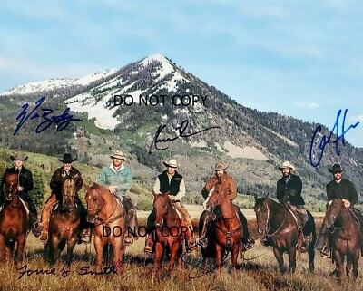 YELLOWSTONE - FULL CAST Signed Autographed 8x10 Reprint Photo 3 Kevin ...