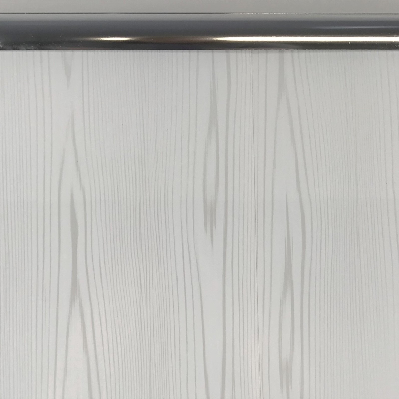 White Ash Wood Effect PVC Bathroom Cladding Shower Wet Wall Panels ...