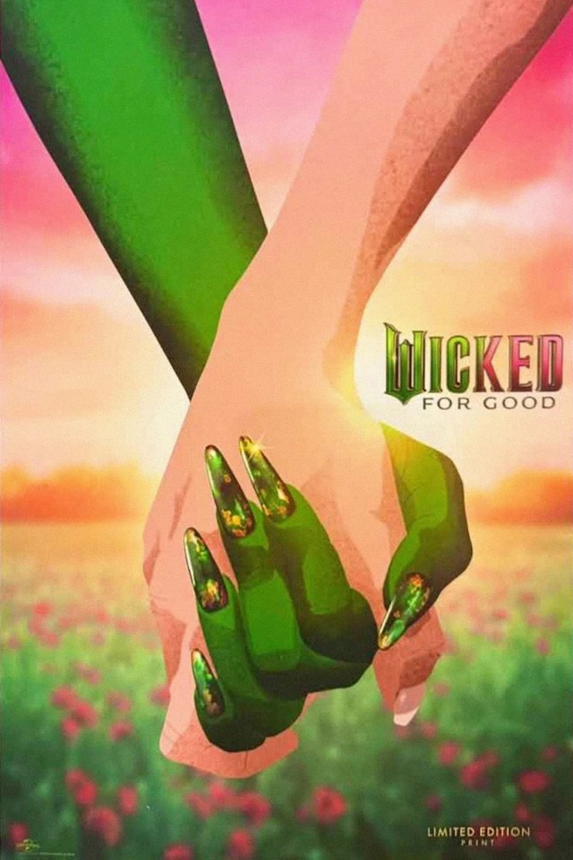 Wicked For Good Poster A5 A4 A3 Super High Quality Paper Ariana Grande ...
