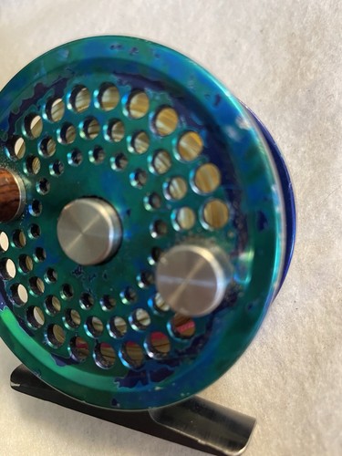 Able Model 0 Blue/Green Camo Fly Fishing Reel | eBay