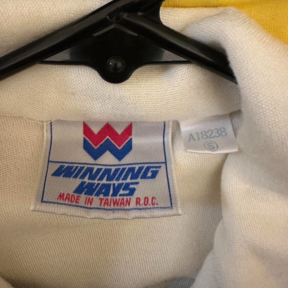 Vintage Winnings Way Full Zip Track Jacket Size: Small | eBay