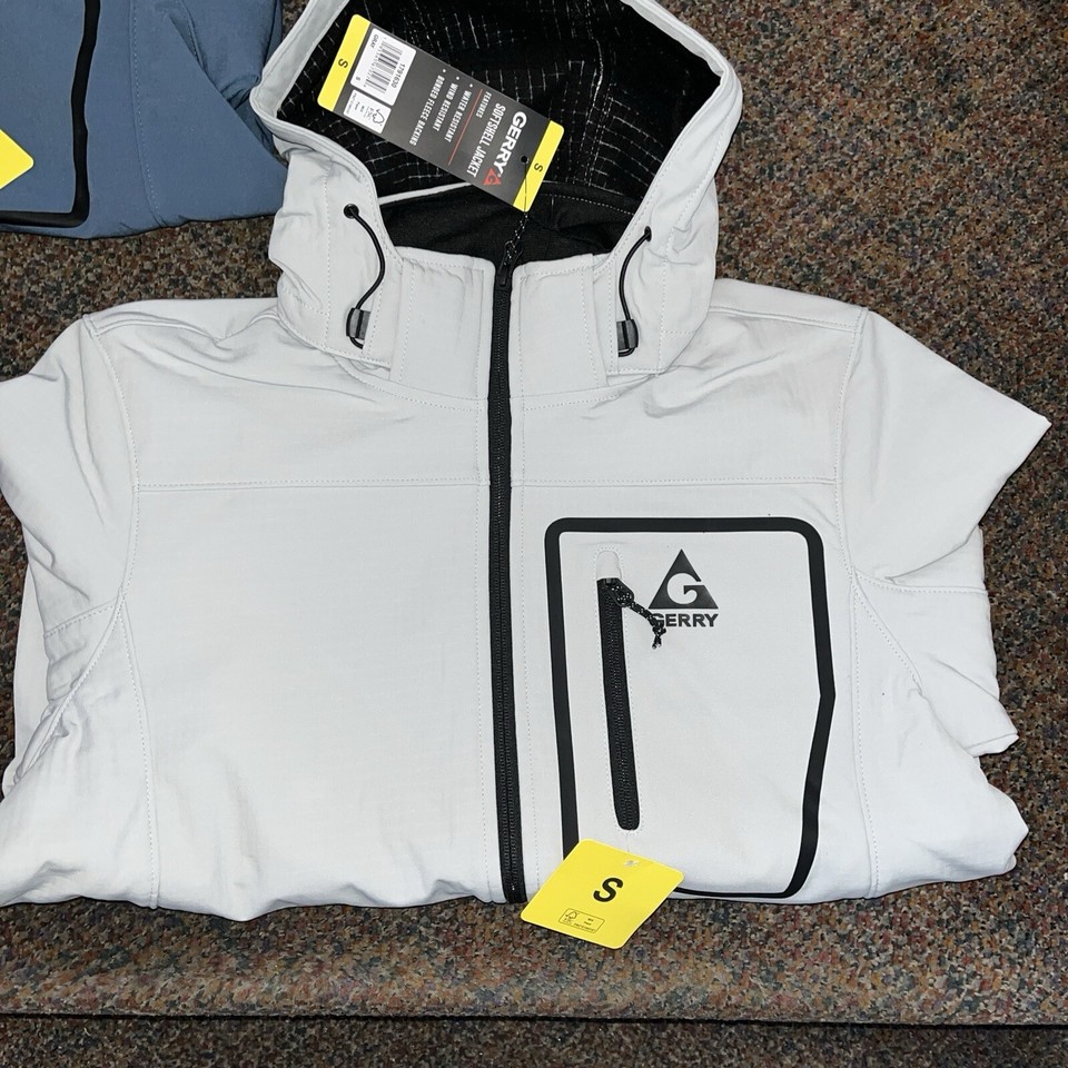 Gerry Men’s Softshell Jacket Black,Blue,GRAY (VARIOUS SIZES) 1791630 | eBay