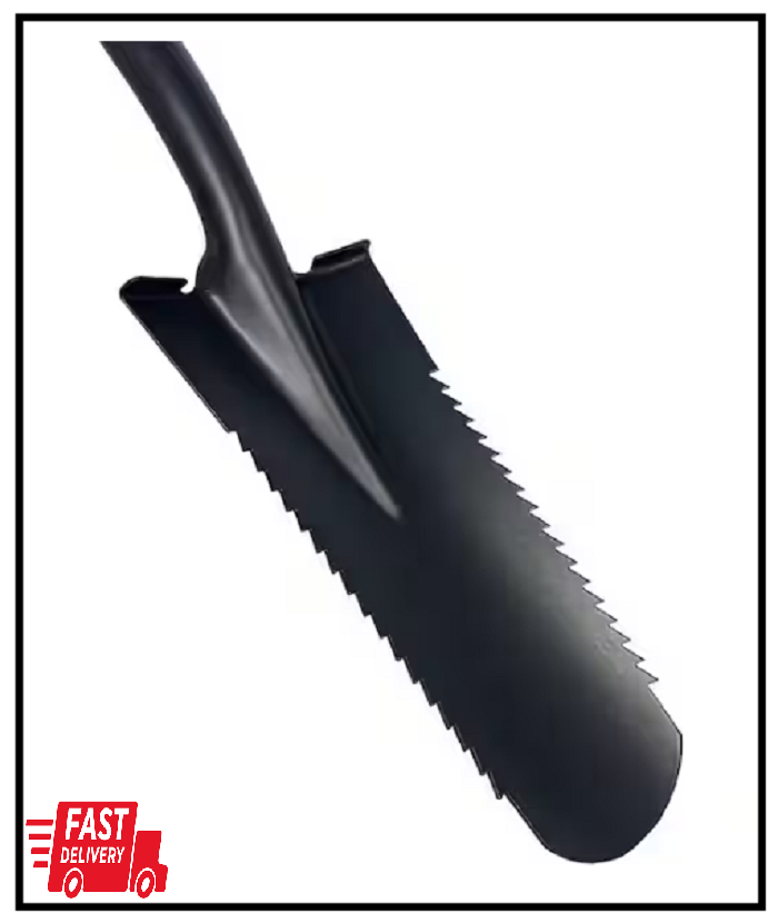 Drain Spade Teeth Shovel Multi-Purpose Metal Blade Shovel 48 in ...