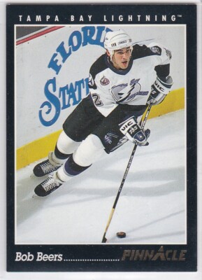 M) 1992-1993 Pinnacle NHL Hockey Trading Card Bob Beers #186 | eBay