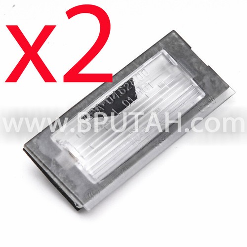 Range Rover L322 License Plate Lamp Light Bulb LENS Rear Tailgate PAIR ...
