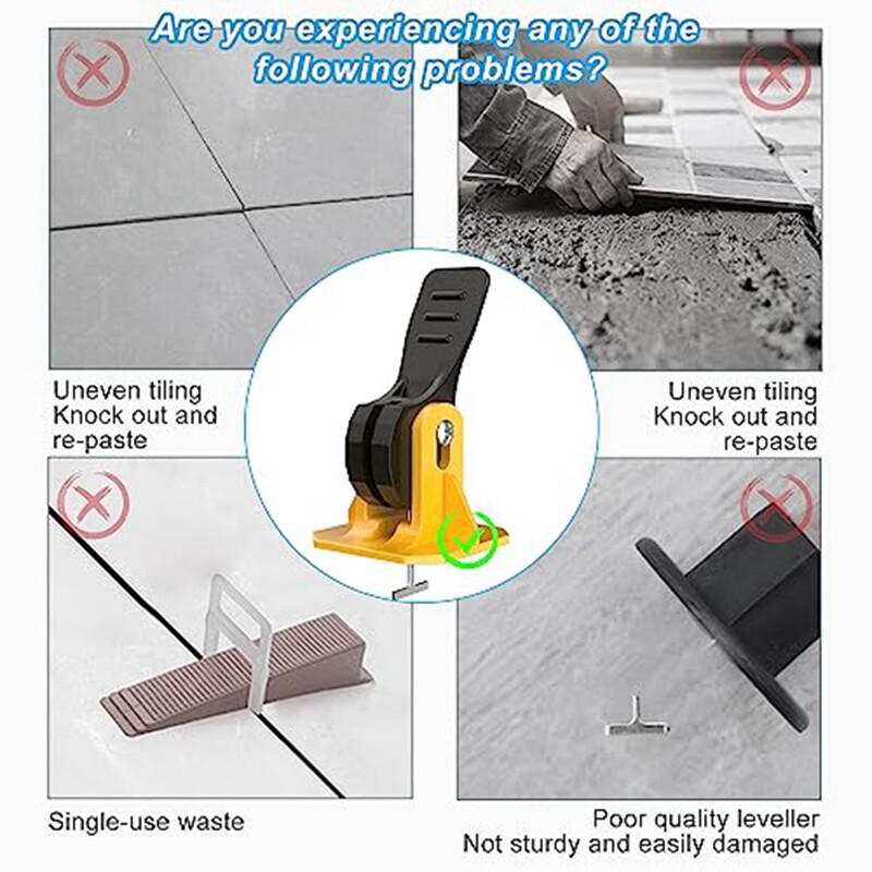 Floor Leveling Tools for Leveling Installation, Reusable Tile ...
