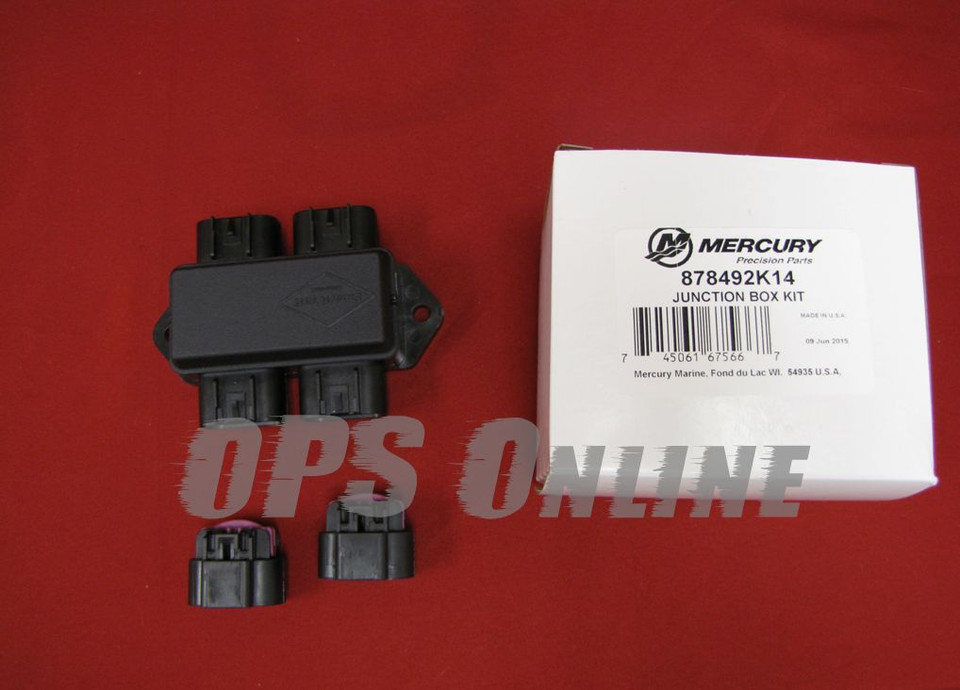 New OEM Mercury Verado Single Console Binnacle Kit w/ DTS Rigging Kit ...