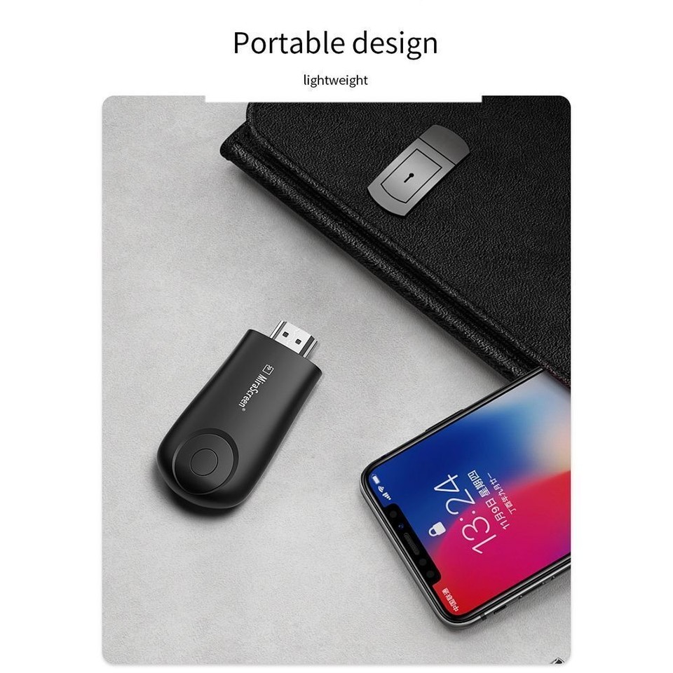 Airplay DLNA 1080P Mirror Screen TV Stick Wifi Display Receiver For ...