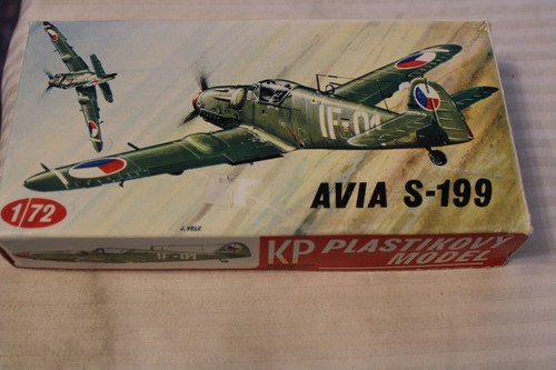 1/72 Scale Kovozavody Prostejov Model, Avia S-199 Model Kit #10 BN Open ...