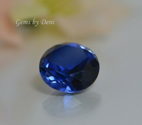 Lab-Created Blue Sapphire Round Faceted (1mm to 15mm) | eBay