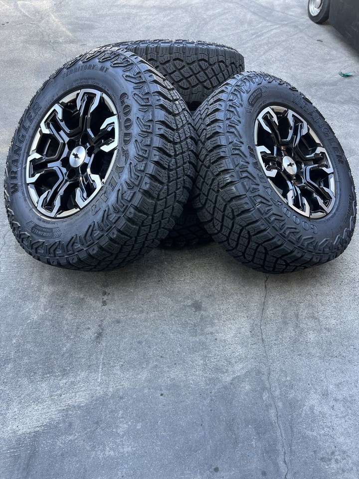 Factory OEM Chevy Silverado ZR2 ZR-2 Tahoe Wheels Rims Tires Stock ...