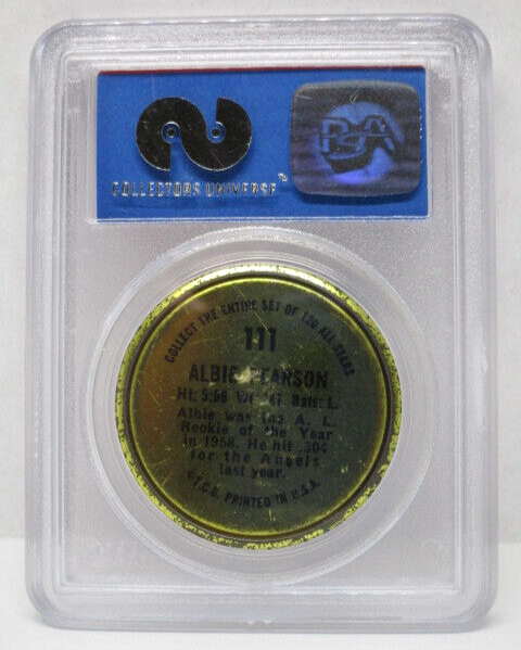 1964 Topps Coins #111 Albie Pearson - Graded PSA 6 EX-MT | eBay