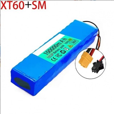 36V 100Ah Rechargeable Li-lon Battery Pack 10S3P Power Modified Bicycle ...