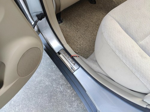 For Nissan Sentra Accessories Door Sill Protector steel Scuff Plate ...