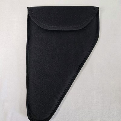 Handgun Long Barrel Soft Side Carrying Case Padded Canvas In Black | eBay