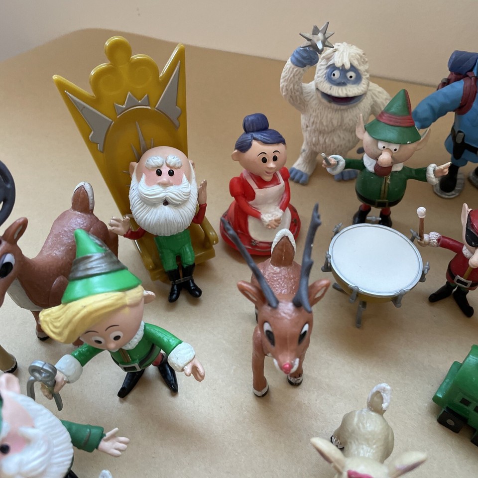 Forever Fun Rudolph Reindeer Ultimate Figurine PVC Lot (21) - Complete ...
