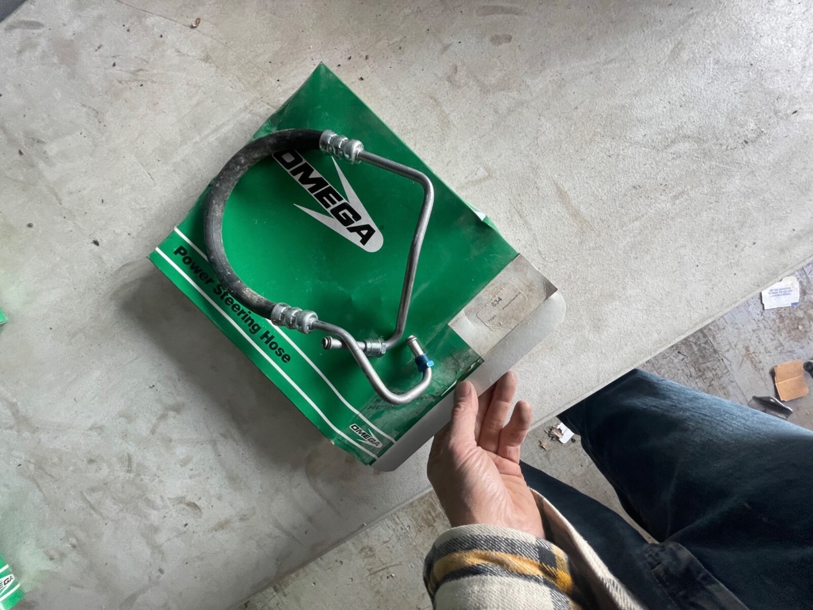 omega power steering hose 634 keller Edelman cross 71043 | eBay