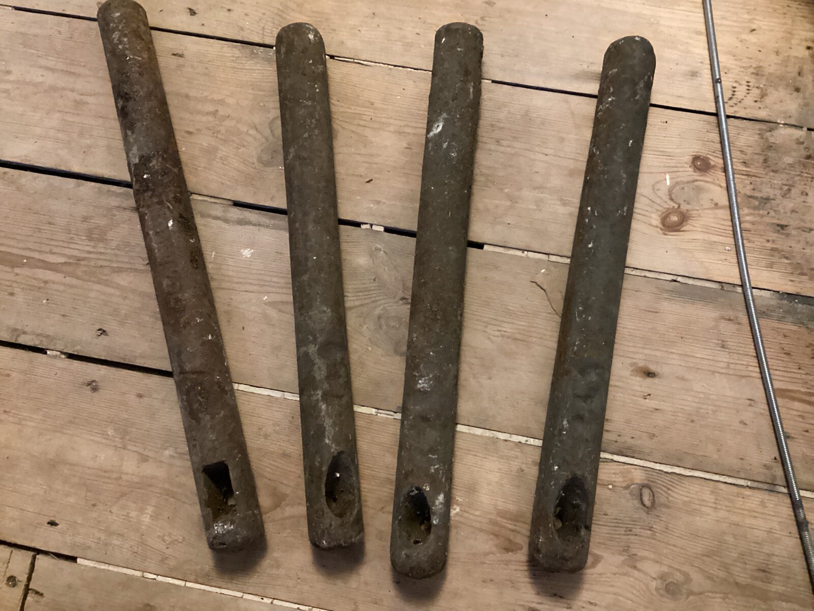 Cast Iron Sash Window Weights Counterweights Ballast 4 X 7lb Weights ...