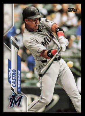 2020 Topps Advanced Stats Starlin Castro #29 Miami Marlins | eBay
