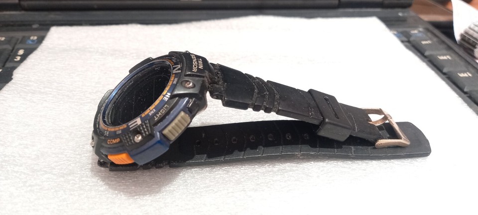 Casio FOR Men’s WR20BAR SGW-100 3157 Twin Sensor Digital Display Quartz ...