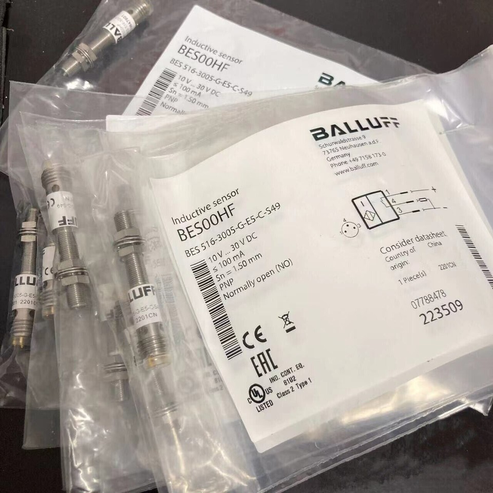 1PC BALLUFF BES00HF inductive sensor BES 516-3005-G-E5-C-S49 proximity ...