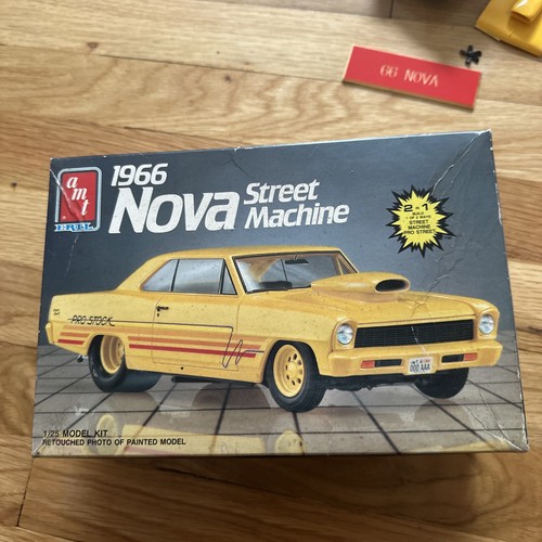 AMT 1966 Nova Street Machine Model Kit 1:25 Scale | eBay