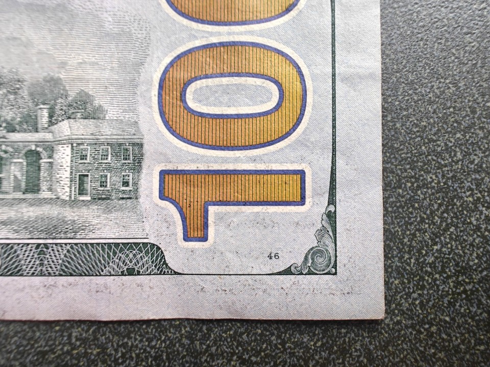 RARE 44114444 2017 A $100 Dollar Bill Rare Serial Number | eBay