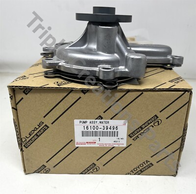16100-39496 Genuine Toyota Pump Assy Water 1610039496 OEM | eBay
