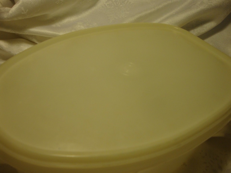 Vintage TUPPERWARE #487 Ham/Turkey Saver Container~Thanksgiving ...