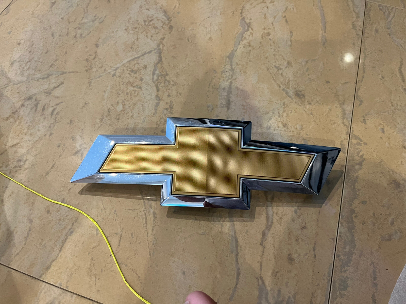 2016-2019 Chevrolet Silverado 1500 Bowtie Emblem Gold with Chrome ...